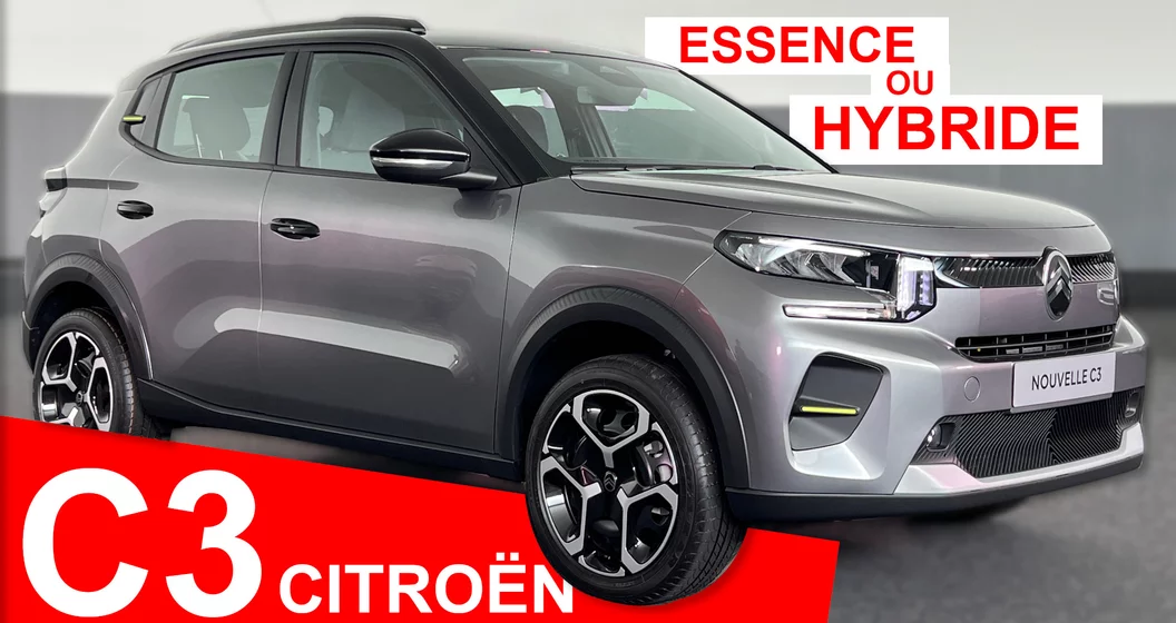 Vidéo Citroën C3 hybride et essence : tous les détails