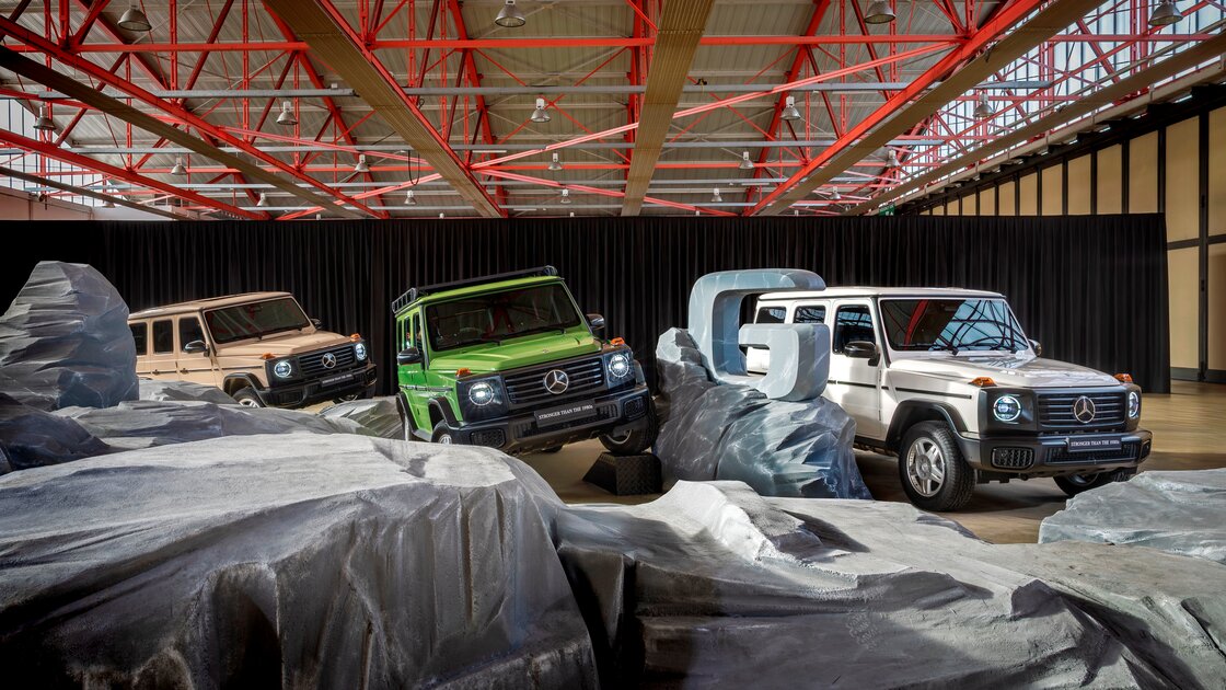 Retroversie voor de Mercedes G-Klasse